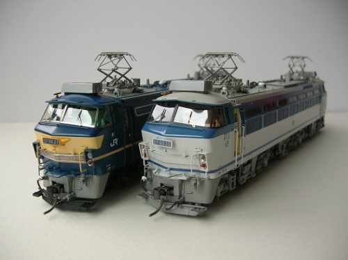 ムサシノモデルのEF66JR貨物クーラー付原色と更新車 | HOゲージの世界へようこそ - 楽天ブログ