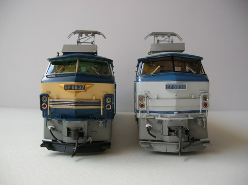 ムサシノモデルのEF66JR貨物クーラー付原色と更新車 | HOゲージの世界へようこそ - 楽天ブログ