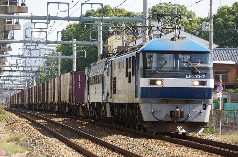 2077ﾚ EF210-7+EF66-27（ムド）+コキ | naoのぷかぷか漂流記 - 楽天ブログ