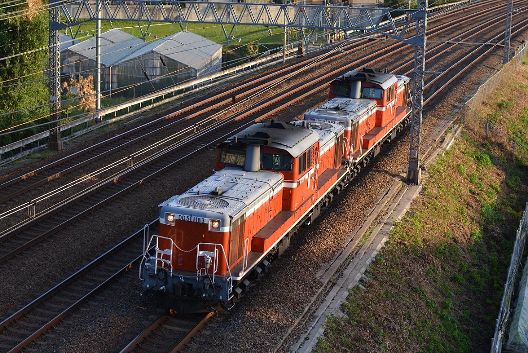DD51-1183 ＋ DD51-1193 重連単機 | アッシュ君の部屋 - 楽天ブログ