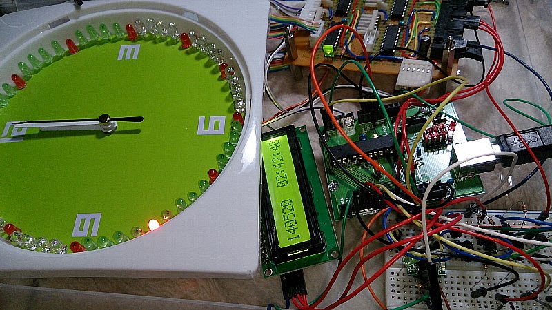 arduino＆74HC595でタイムショック時計の製作（その6）RTC(RTC-8564NB)導入 | ラジオ、ときどきラーメン2 - 楽天ブログ