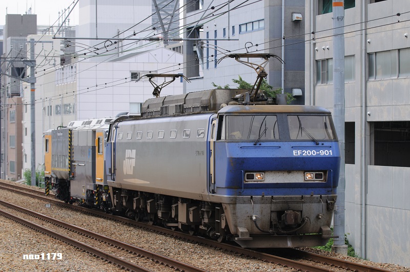 甲種輸送 EF200-901+マルチプルタイタンパー | naoのぷかぷか漂流記 - 楽天ブログ
