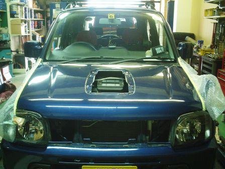 ジムニーJB23 FRPボンネット取り付け | Daily Wildgoose -4WD・SUV専門店 ワイルドグースのつれづれ日記 - 楽天ブログ