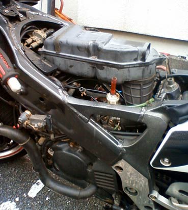 純正エアクリボックス | TZR250RS（'93） 通勤スペイシー100（'06） - 楽天ブログ