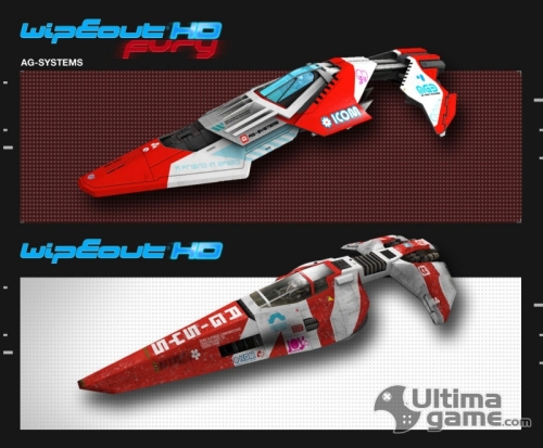 [Artwork] WipEout HD Fury ship image - www.ultimagame.es | WIPEOUT 推進 ...