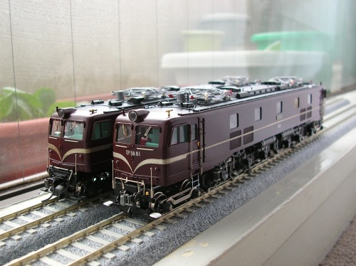 天賞堂のEF58－61号機ブラス2台 | HOゲージの世界へようこそ - 楽天ブログ