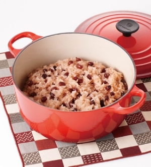 [ル・クルーゼ公式] おいしいお赤飯の炊き方