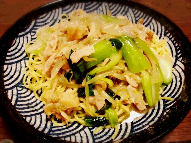ホタテ中華あんかけ焼きそば☆