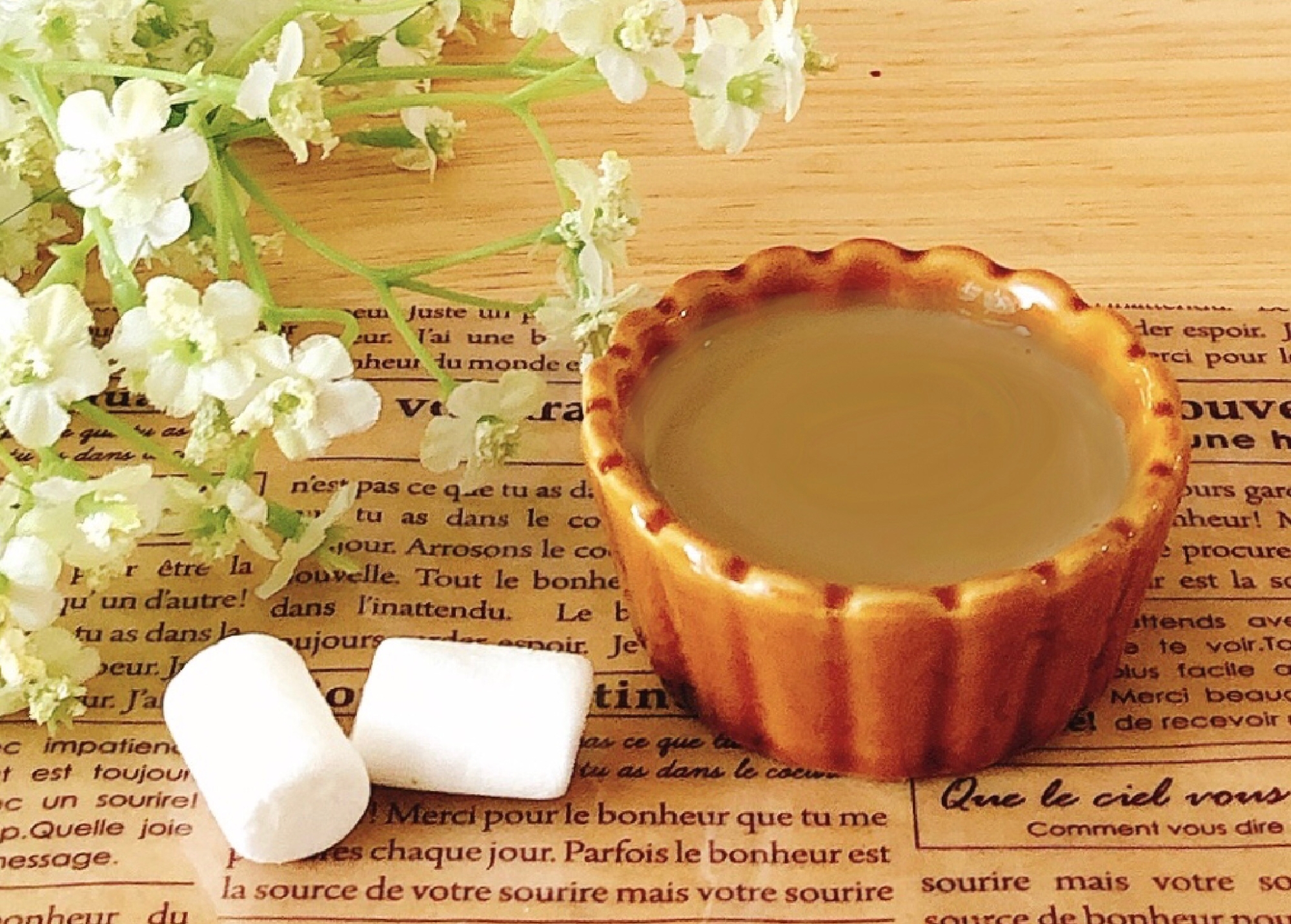 簡単カフェオレプリン