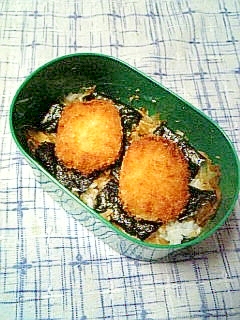 ☆コロッケ海苔弁当☆