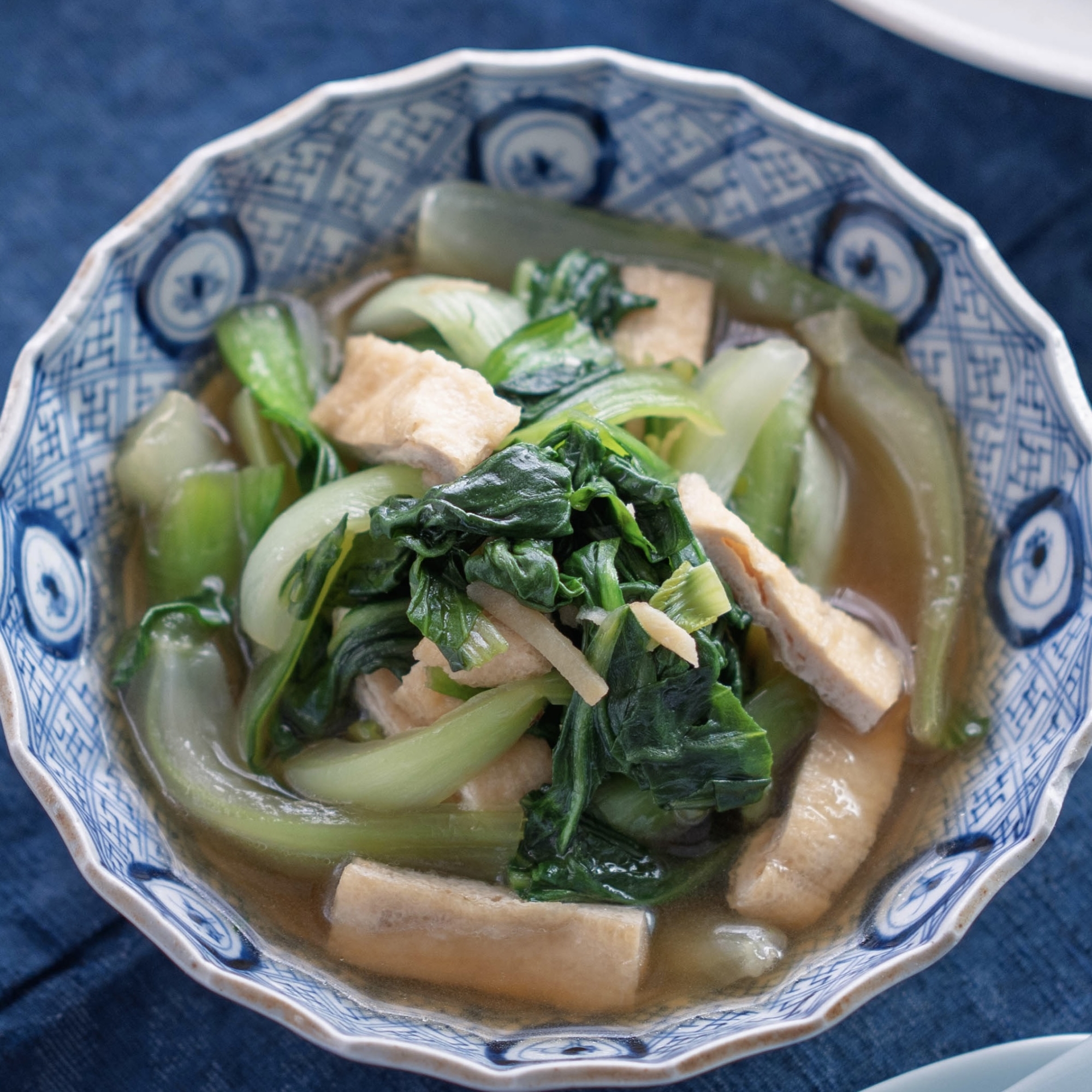 チンゲンサイと油揚げの中華風煮びたし【中華・副菜】