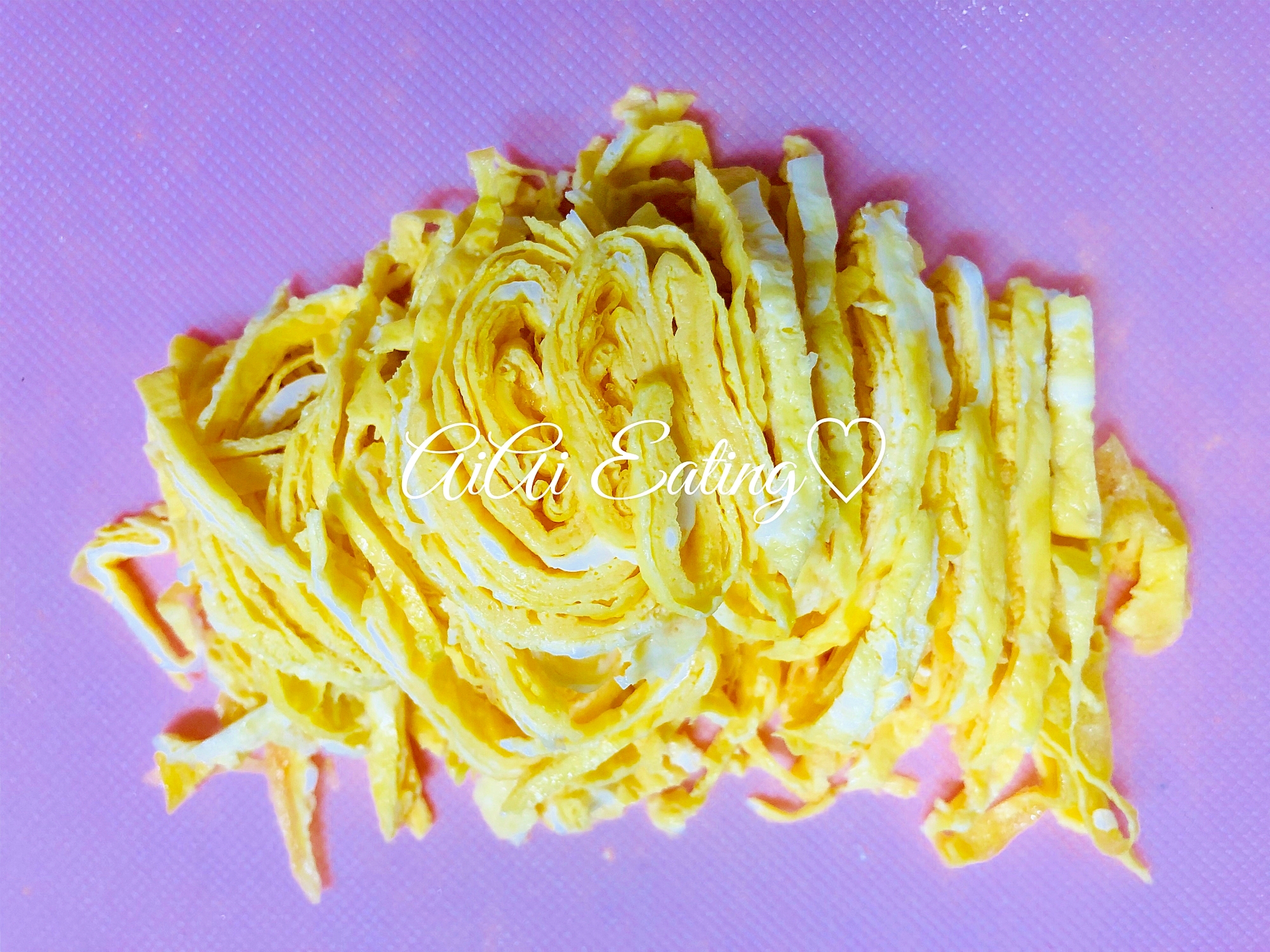 ♡ちらし寿しや冷やし中華に♪簡単錦糸卵♡