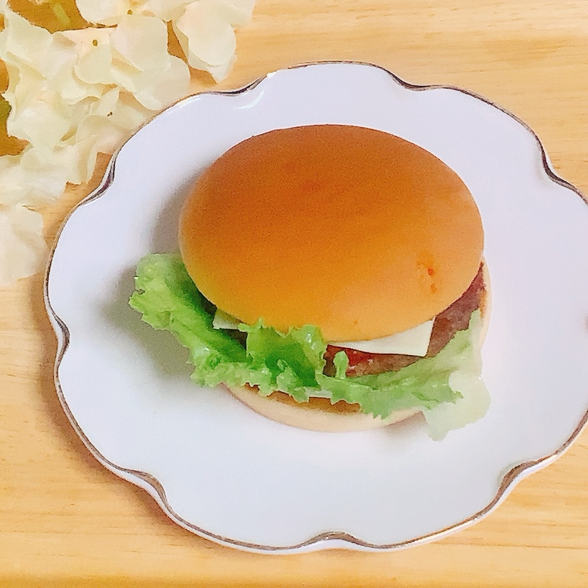 チーズレタス♪ハンバーガー•.¸¸¸.☆