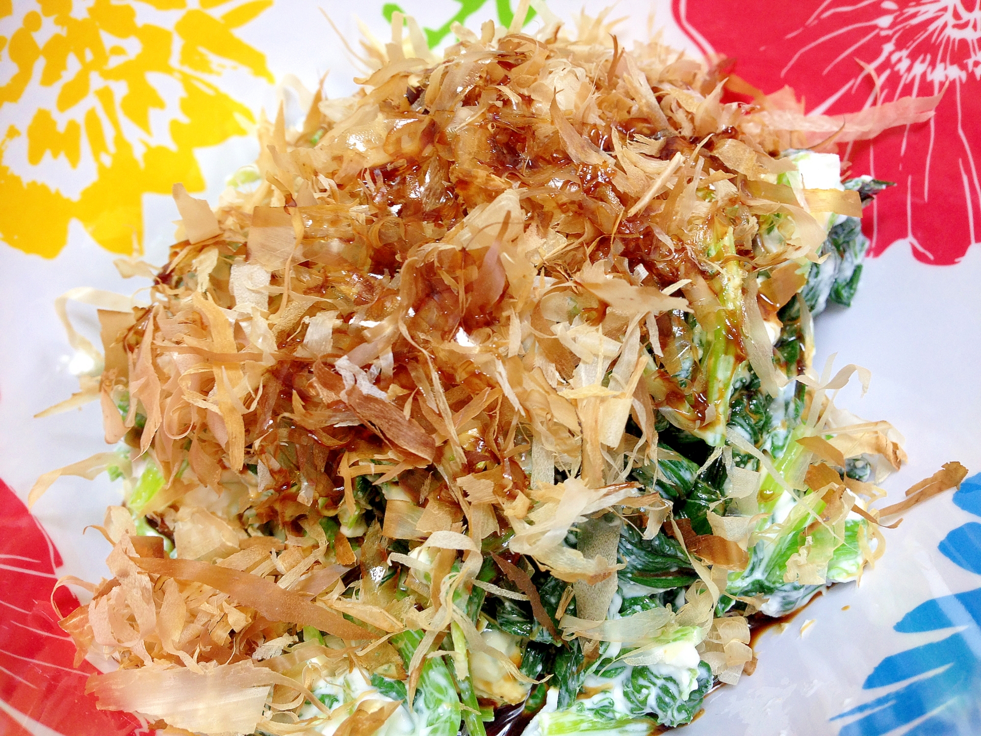 栄養満点☆ほうれん草のカッテージチーズ和え