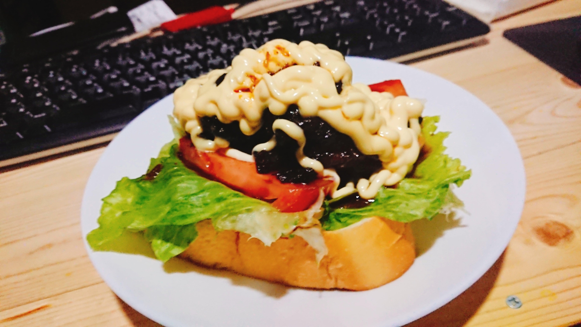 【ラッキーピエロ風】チャイニーズチキンサンド