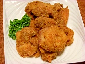 圧力鍋で☆軟らかジューシーフライドチキン