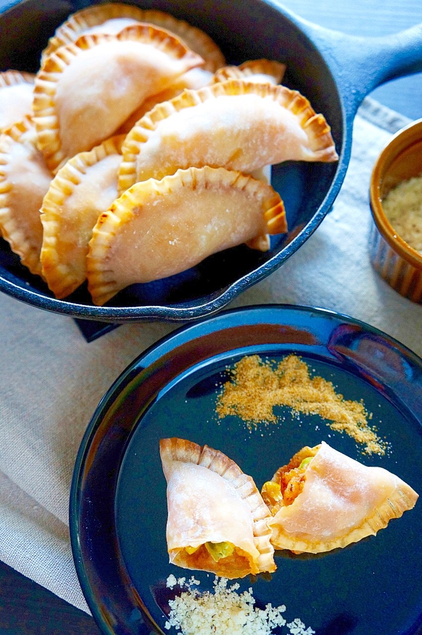 サクッとホクホク♪サモサ風ノンフライ餃子