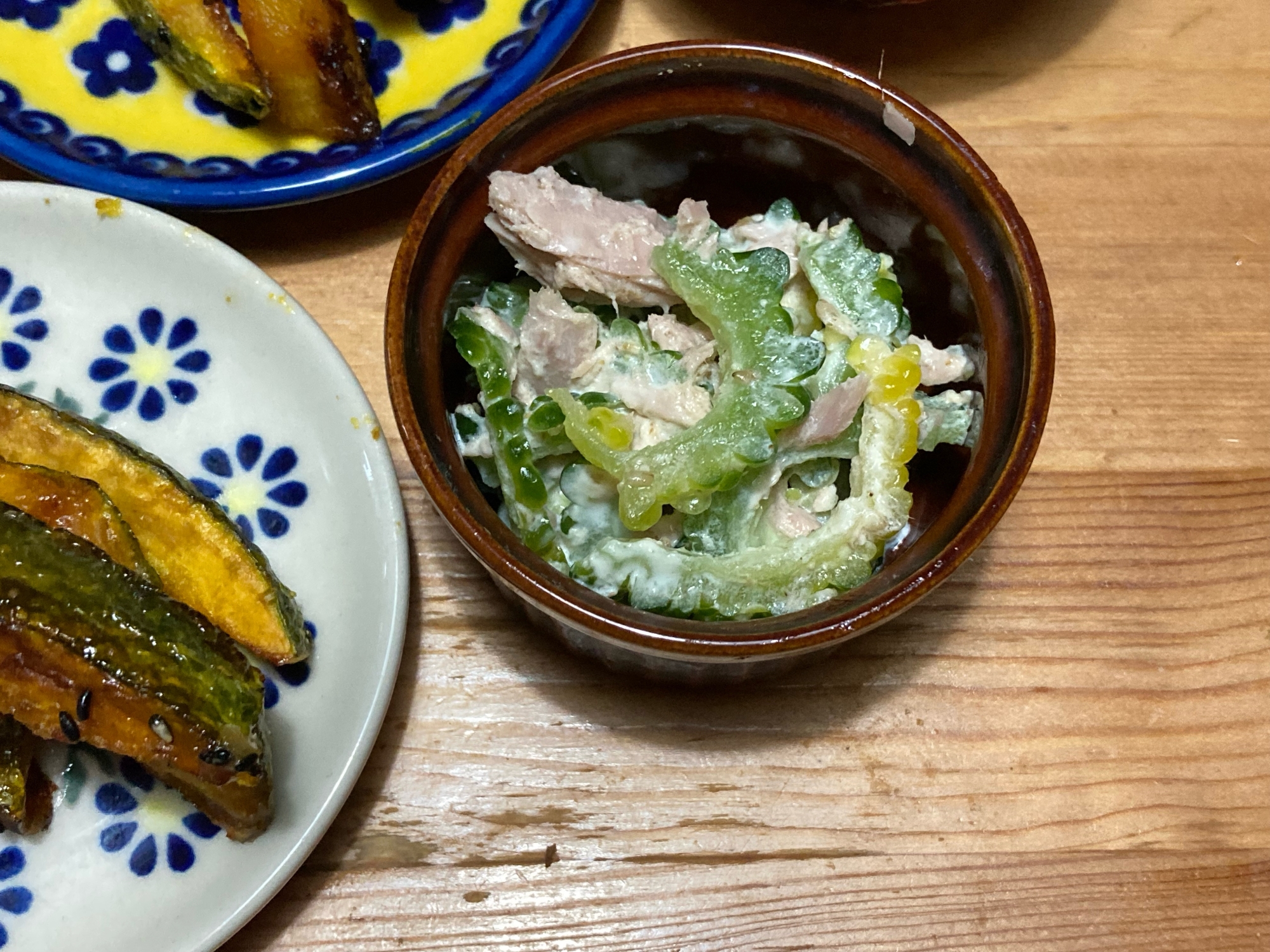 ゴーヤとシーチキンのサラダ
