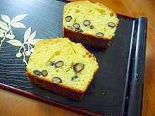 バター不要★黒豆パウンドケーキ