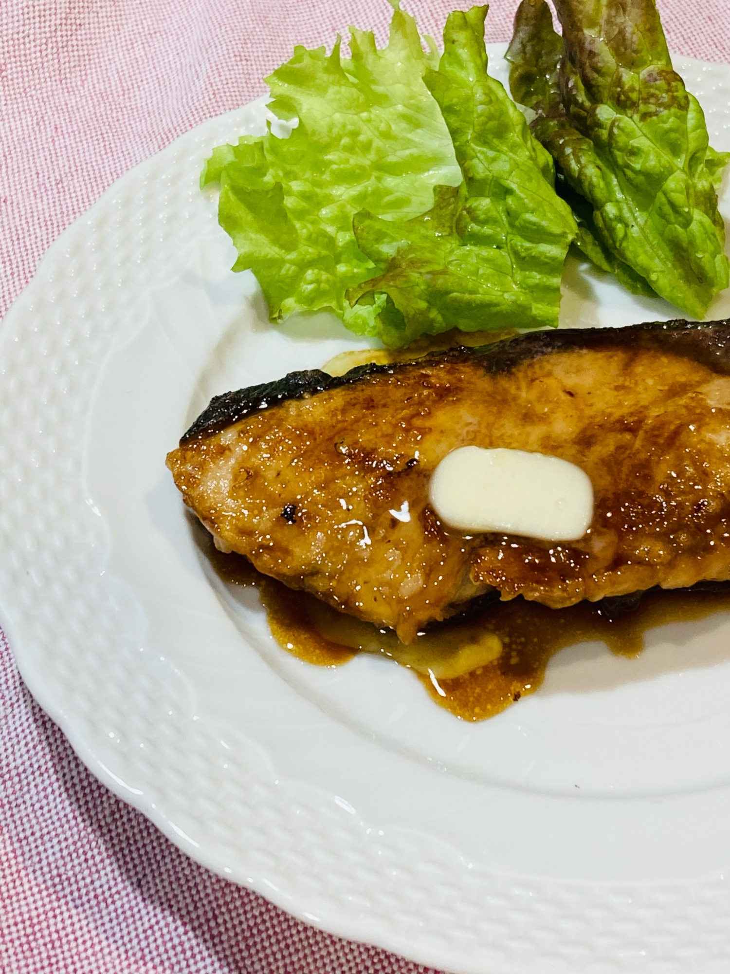 ♦️ブリの照り焼き バターぽん酢