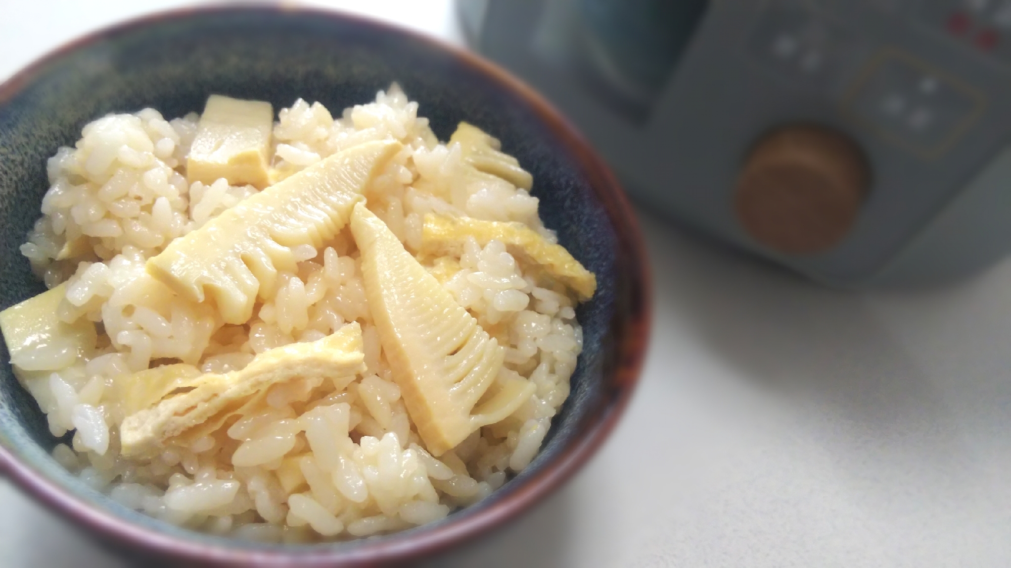 電気圧力鍋で筍ご飯✱春の炊き込みご飯