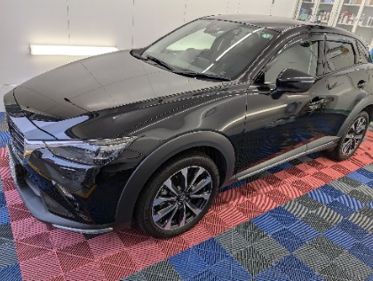 CX-3(マツダ)のホワイトキーパー(ENEOSランドリーローズガーデン福山SS ＜キーパープロショップ＞)-楽天Car