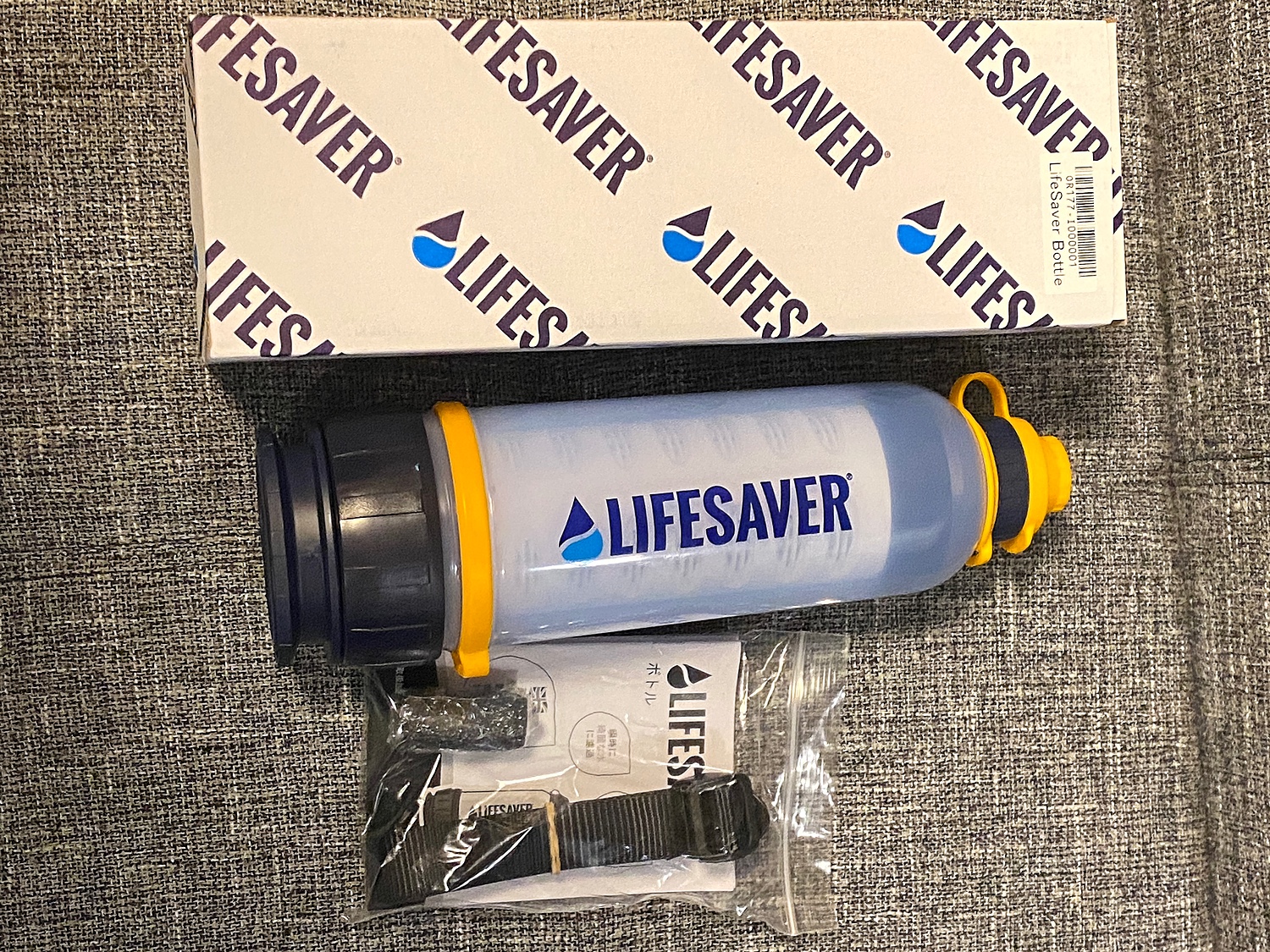 【楽天市場】[英国陸軍採用] Lifesaver Bottle 携帯浄水器 携帯 浄水器 浄水 災害 アウトドア 湯沸かし ボトル 防災