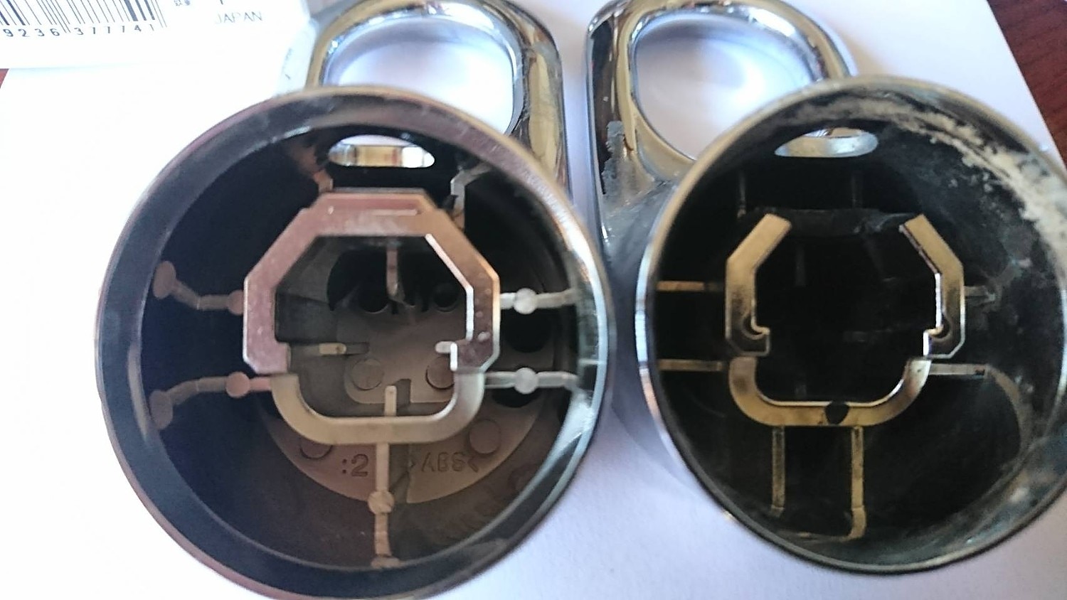 【楽天市場】シニア支え合いまちづくりさんのLIXIL,INAX,A-8235,レバーハンドル部,洗面化粧台シングルレバー水栓用(SF-71SY-MB4他用,エコハンドル用,クロムメッキ色 ...