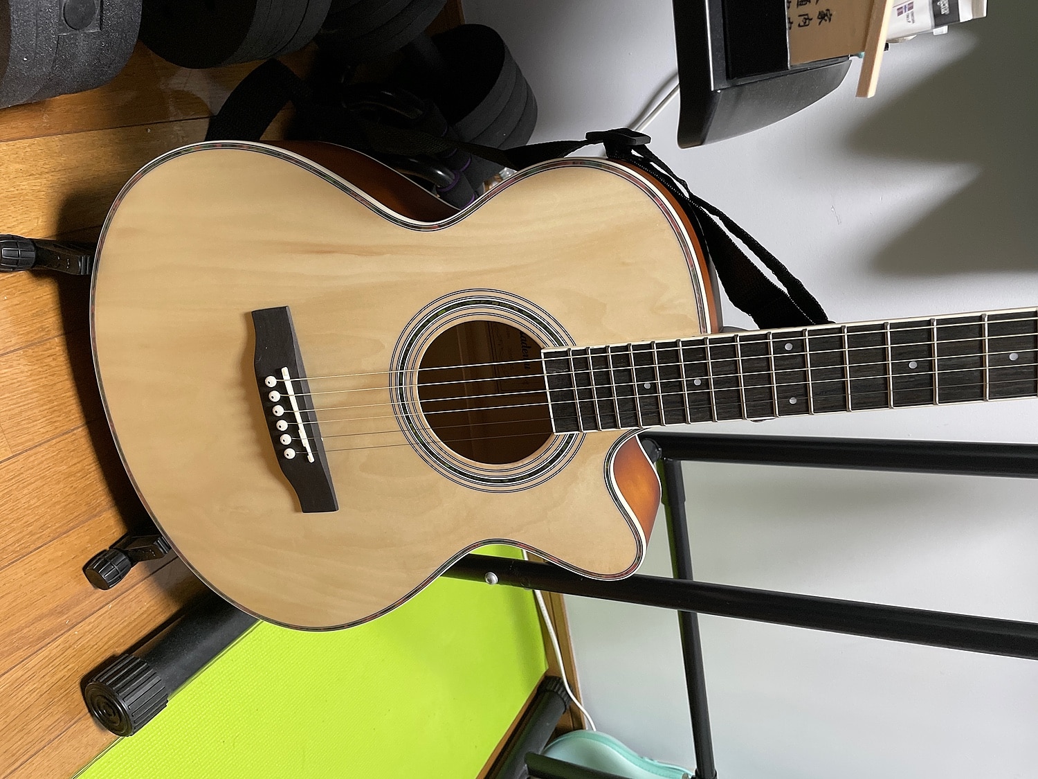 【楽天市場】Mademu マデム アコースティックギター 16点セット 初心者セット 40インチ アコギ かわいい おしゃれ 弦 ケース ...