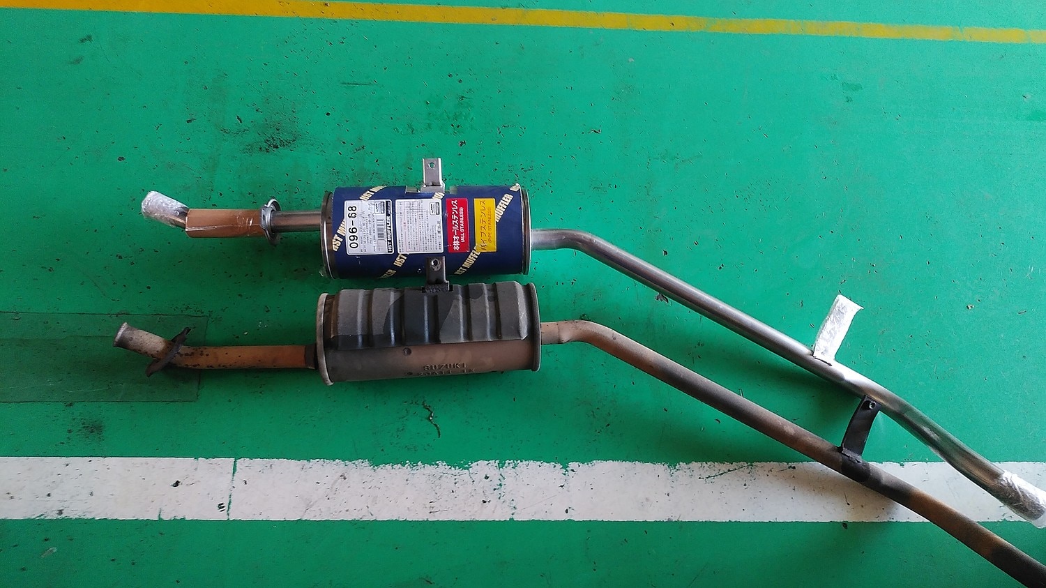 【楽天市場】マフラー HST純正同等品 車検対応 096-68 ジムニー JA11C.JA11V (ターボ) ※適合確認が必要。ご購入の際、お車情報を記載ください。(パーツキング楽天市場店 ...