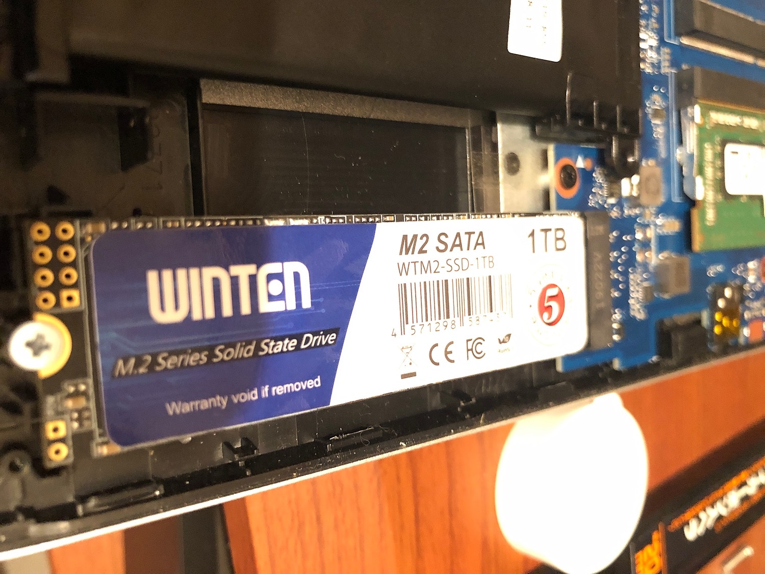 【楽天市場】【ポイント5倍】SSD M.2 1TB【5年保証 即日出荷 送料無料 ドライバー付】WTM2-SSD-1TB M.2 2280 SATA 3D NANDフラッシュ搭載 片面実装 B ...