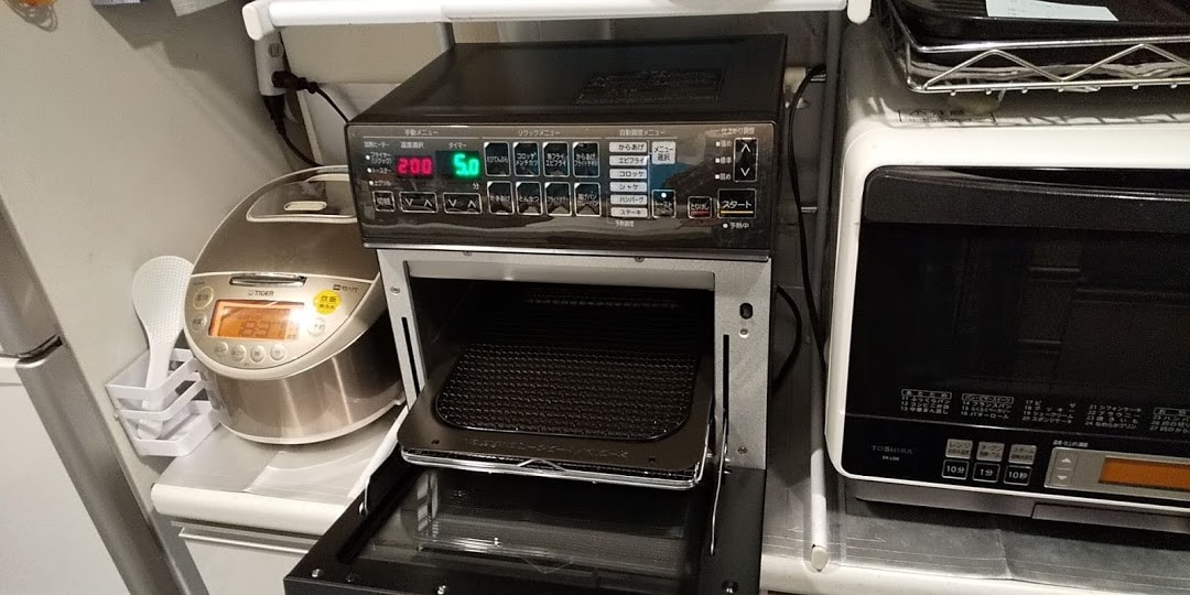 【楽天市場】リクック熱風オーブン フライヤー オーブンレンジ FVX-M3B-S FVX-M3B-Bコンベクション トースト スチーム リクック熱風オーブン トースター 新生活 脂質カット ...