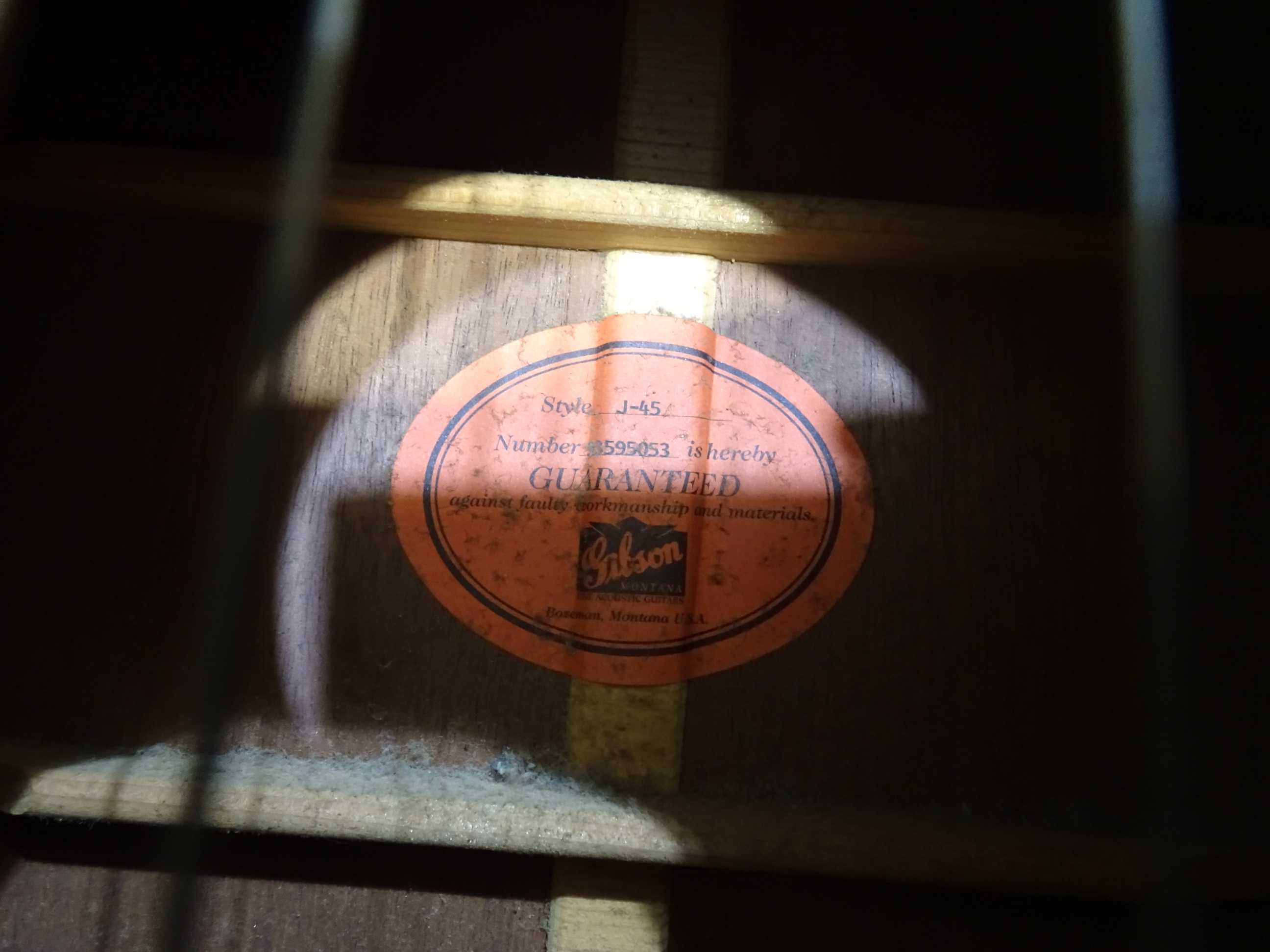 🌸Gibson J-45 レストア | 青春のギターリペア K2ギターファクトリー - 楽天ブログ