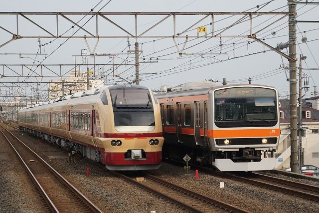 E253系.E257系.E653系国鉄色 In 武蔵野線 | 鉄人騎士。鉄 パワーランド(*^ω^*) - 楽天ブログ