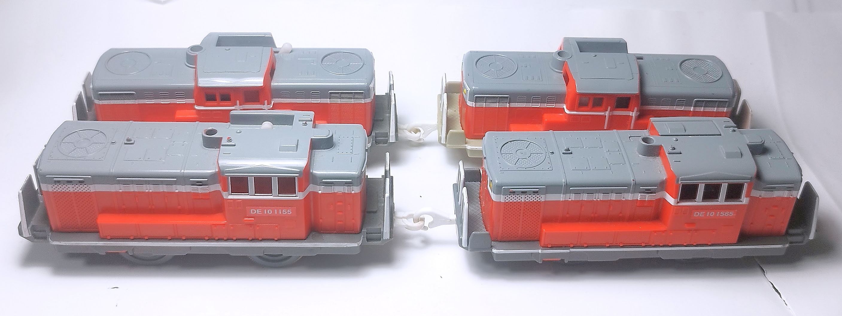 プラレール DE10-1155号機・1565号機（無動力車） | おん鐵 - 楽天ブログ