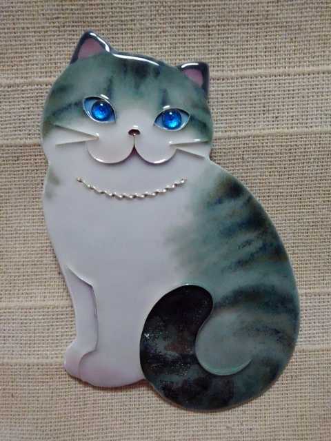 大きな猫 七宝焼の工房 アトリエ和か（のどか）のブログ 楽天ブログ