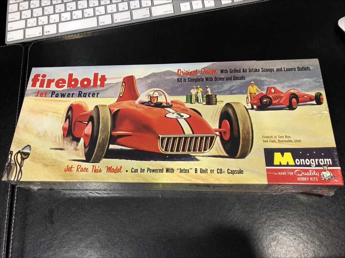 プラモ日記 210 Monogram 1/24 Jet Powered Racer 'Firebolt' | SKYTIMEの好きなモノ ...