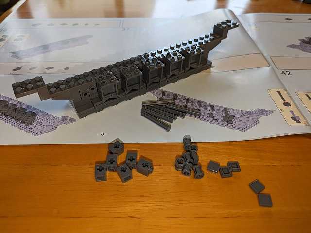 AFM ドイツ軍 80cm 列車砲 Dora 3846パーツ組み立て 「半分まで進んだ」お話 | きょうは なにをしてあそぼうか？ - 楽天ブログ