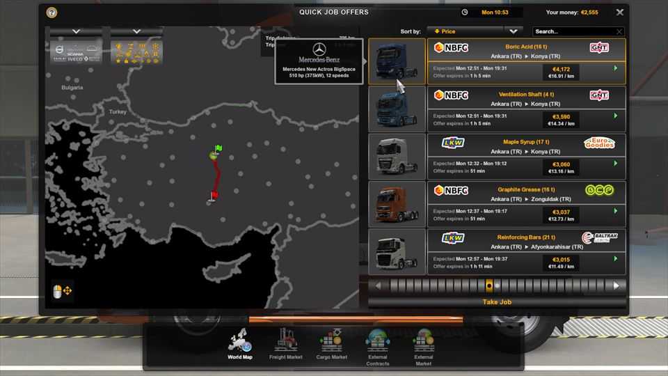 ETS2編-Turkey Map VersionUP | わたしのブログ by Mr.gamer - 楽天ブログ