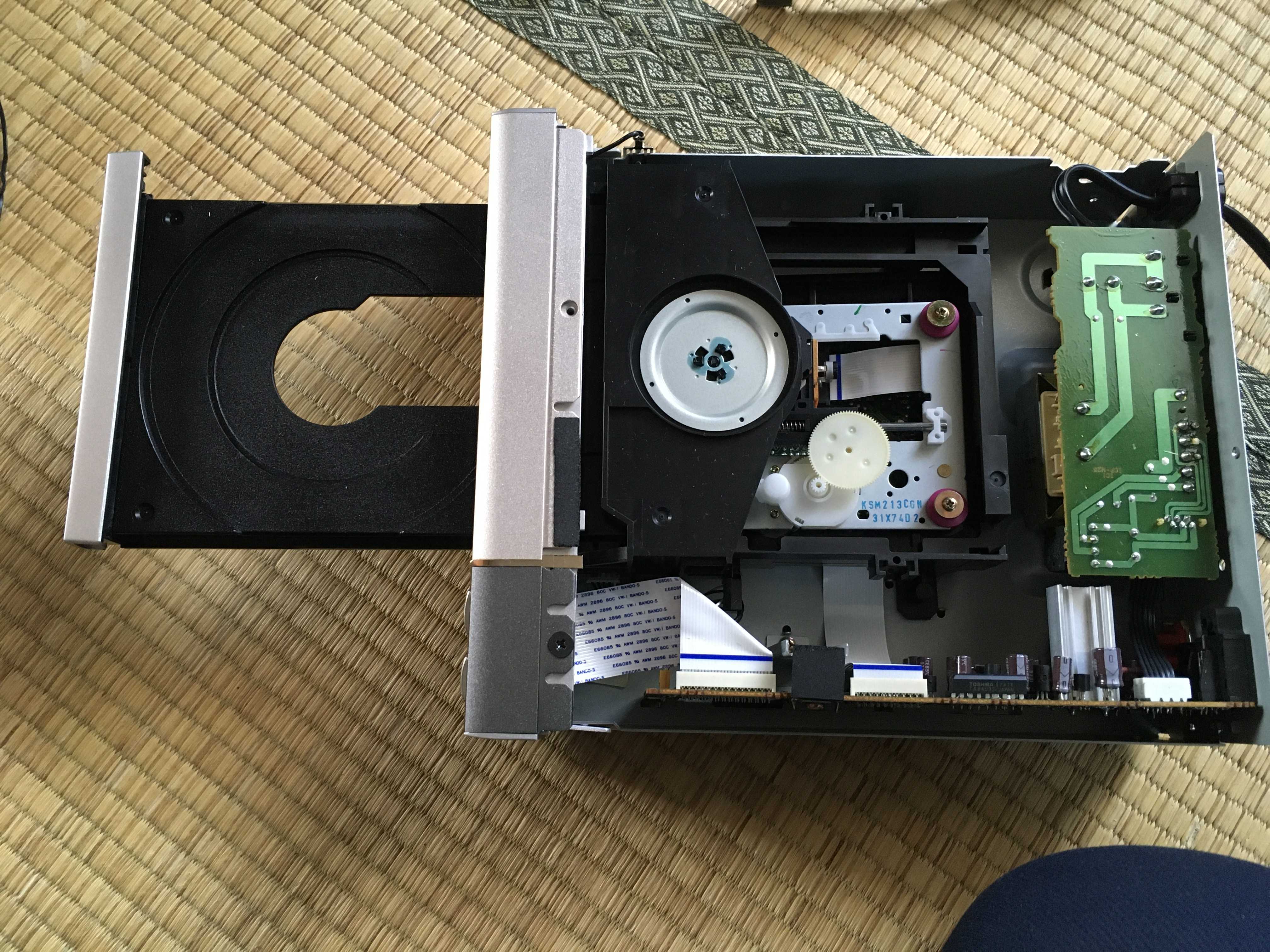 CDプレーヤー DP-SE7 を修理する！ | したっけらーめん おやじのブログ - 楽天ブログ