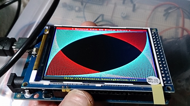 3.2 Inch TFT LCD Display Module + Arduino Mega2560 動作しました。 | ラジオ、ときどき ...