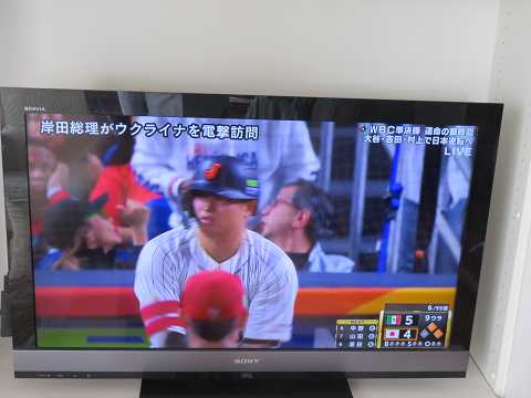WBC2023 日本xﾒｷｼｺ（TV） | 星とカワセミ好きのブログ - 楽天ブログ