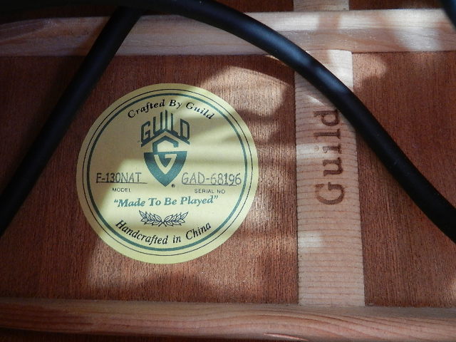 🌸GUILD F-130 ピックアップ乗せ換え | 青春のギターリペア K2ギターファクトリー - 楽天ブログ