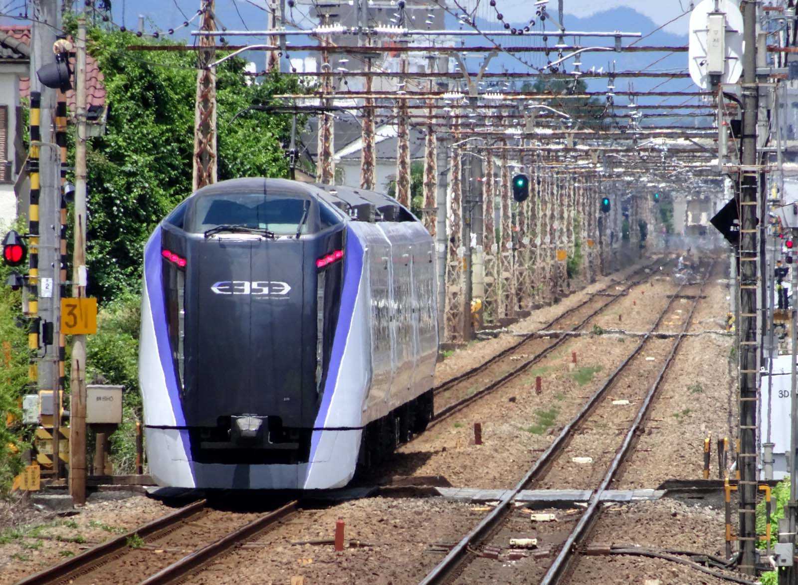 JR東日本 E353系：青梅線 試運転（その2） | マル鉄鉄道写真館2 - 楽天ブログ