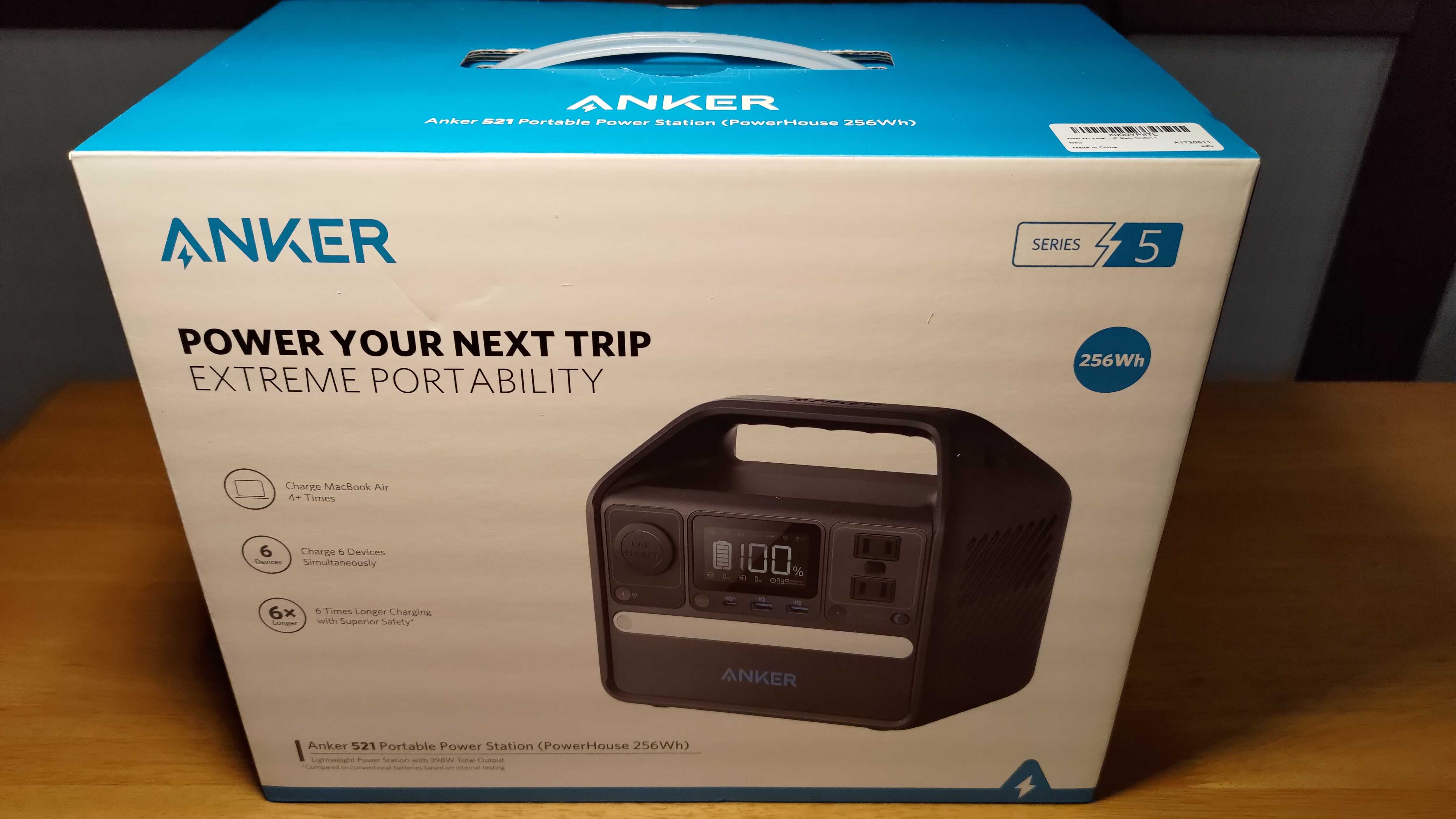 ANKER 521 Portable Power Station(Power house 256WH)のレビュー | 絶景を求めて～山と旅と車中泊～ - 楽天ブログ