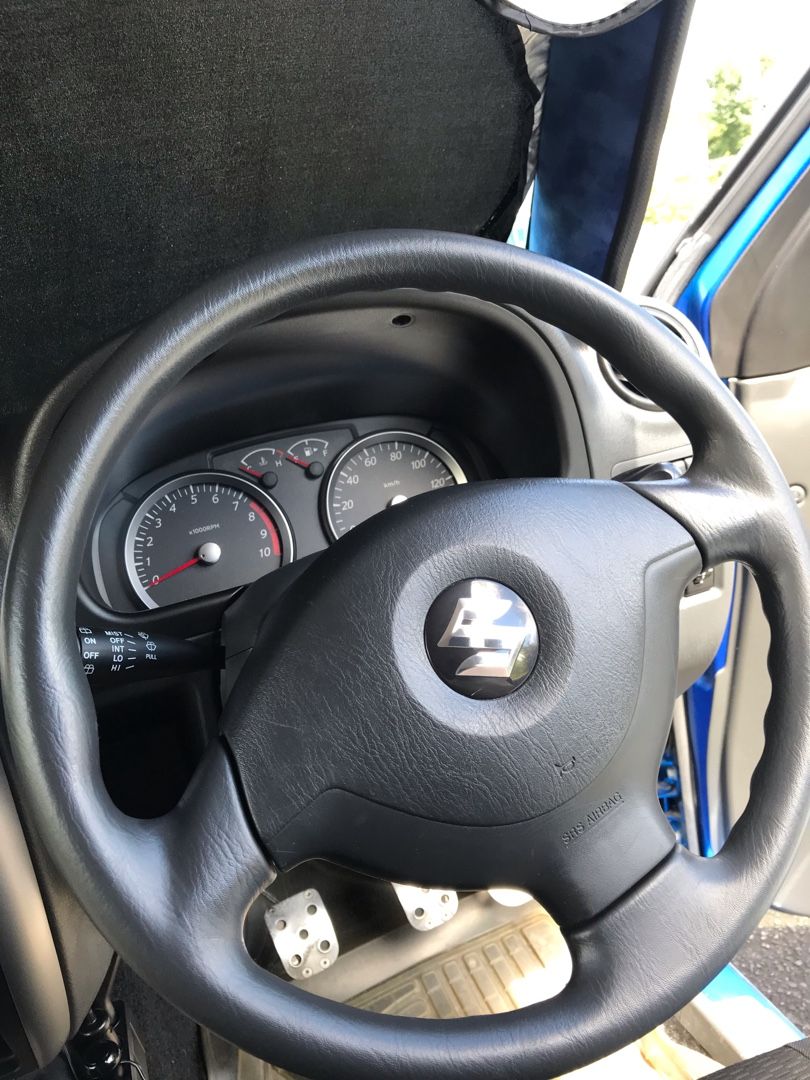 ジムニーJB23のハンドルカバーを付けてみた。 | TATORUのブログ - 楽天ブログ