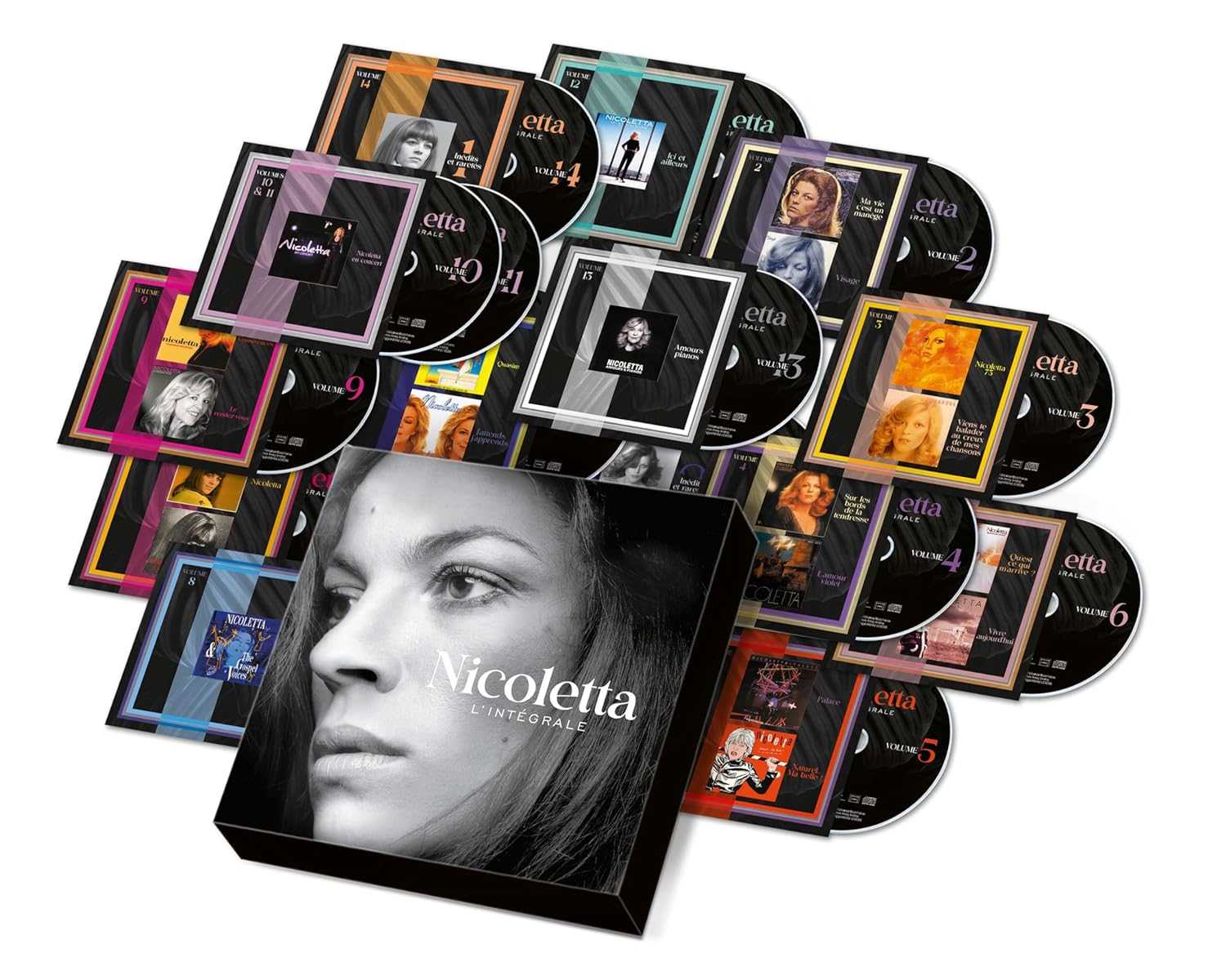 ☆二コレッタ♪L'integrale [Coffret 16CD]発売決定！『再会』などがCD化！NICOLETTA | ルゼルの情報日記 - 楽天ブログ