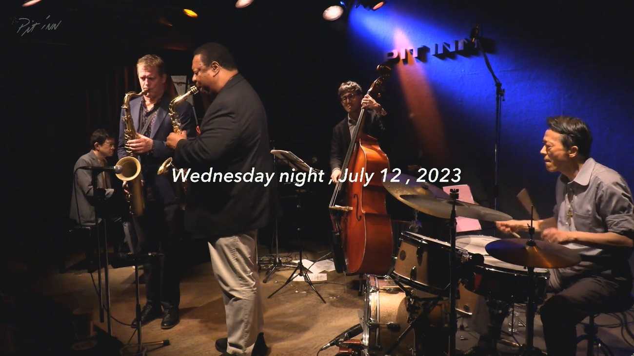 23/07/12 The Battle Japan tour 2023 Eric Alexander and Vincent Herring ...