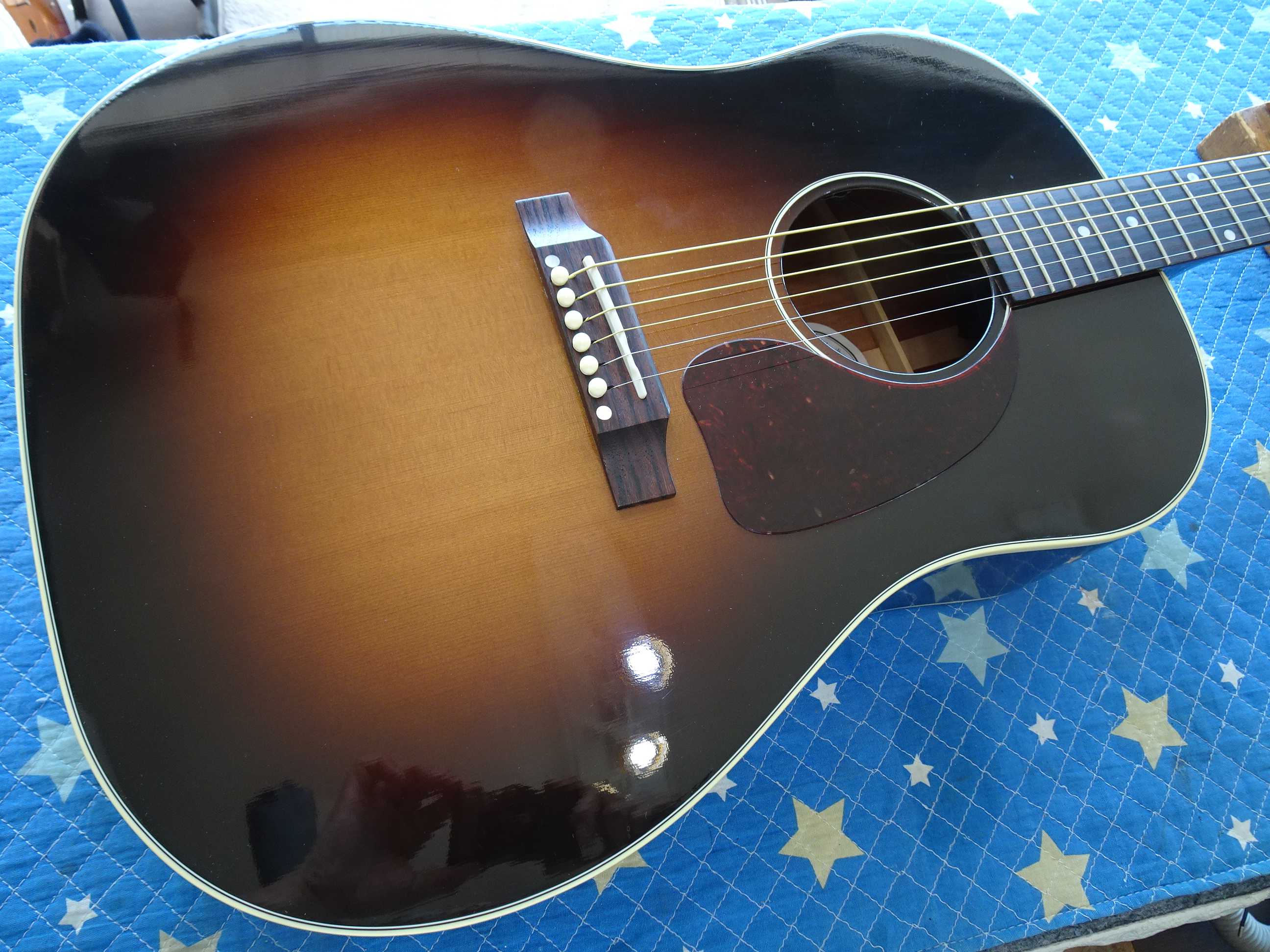 🌸Gibson J-45 フレット擦り合わせ | 青春のギターリペア K2ギターファクトリー - 楽天ブログ