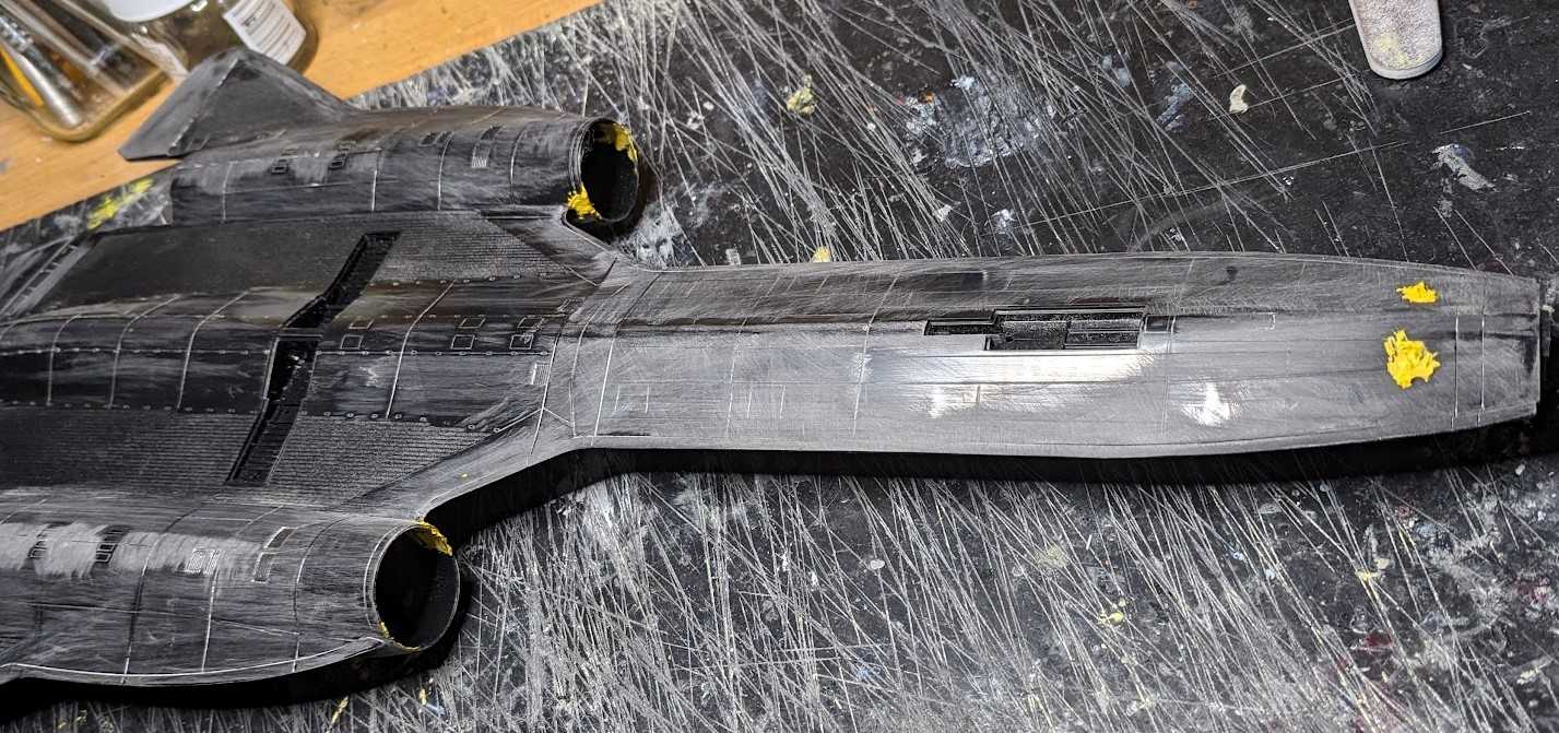 SR-71 ブラックバード w/GTD-21B 2 工作 | Dog's Room - 楽天ブログ